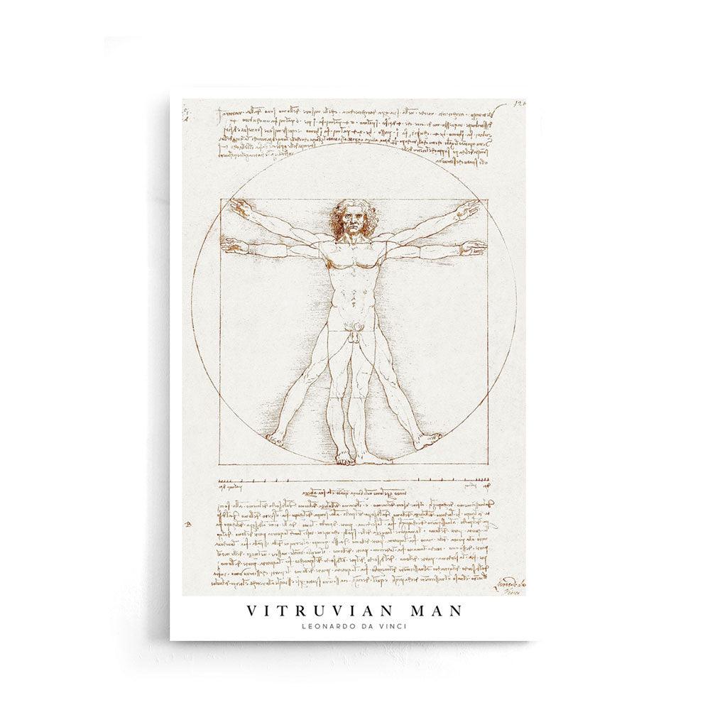Vitruviusman Leonardo Da Vinci Vitruviusman Van Leonardo Da Vinci